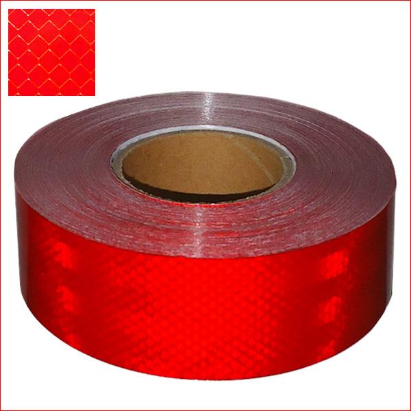 反射テープ 45m 50mm幅 1巻 赤 リフレクター ステッカー 送料無料 : プロジェクト - 通販 - Yahoo!ショッピング
