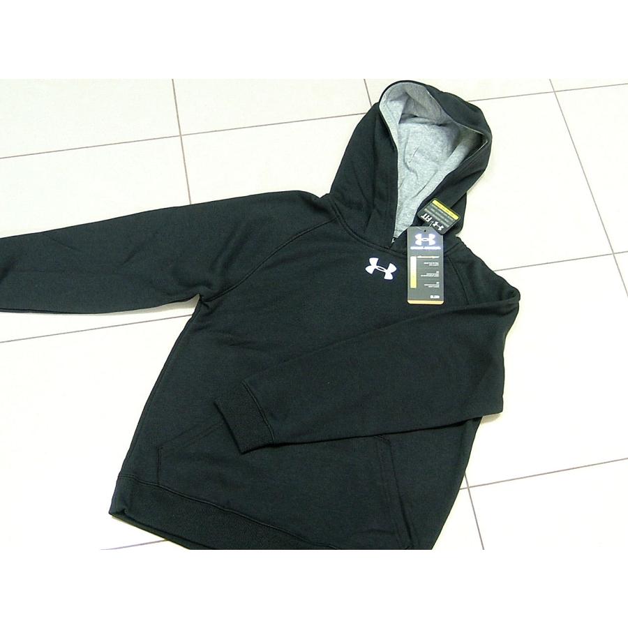 UNDER ARMOUR アンダーアーマー 長袖パーカー YLG 150ボーイズ ジュニア ブラック 起毛 : PROK - 通販 - Yahoo!ショッピング