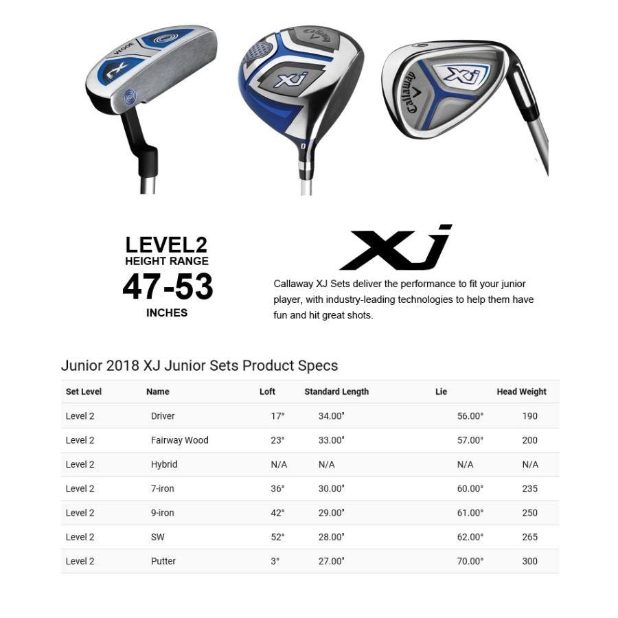 Callaway（キャロウェイ） 即納可！Callaway Junior Level2 XJ Set