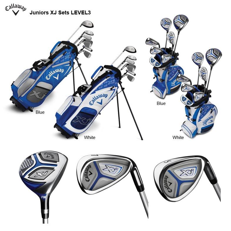 Callaway Juniors Level3 XJ Set キャロウェイ ジュニア レベル3 XJ スタンドバッグ セット Callaway（キャロウェイ） Callaway Juniors Level3 XJ Set ジュニア