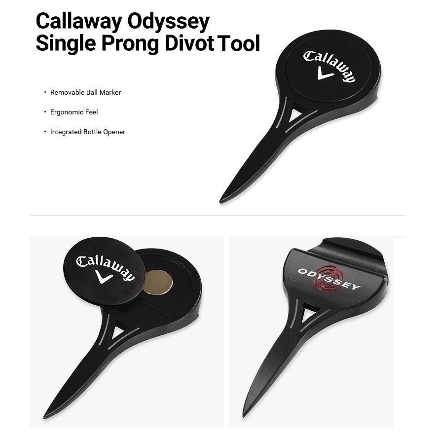 Callaway Odyssey Single Prong Divot Tool キャロウェイ オデッセイ シングル プロング ディボット ...