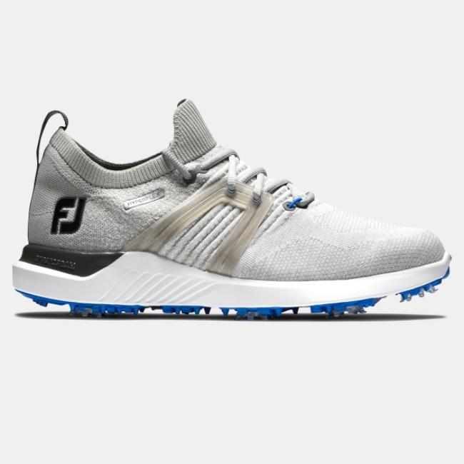 在庫あり！FootJoy HyperFlex Golf Shoes - Grey/White/Blue フットジョイ ハイパーフレックス ...