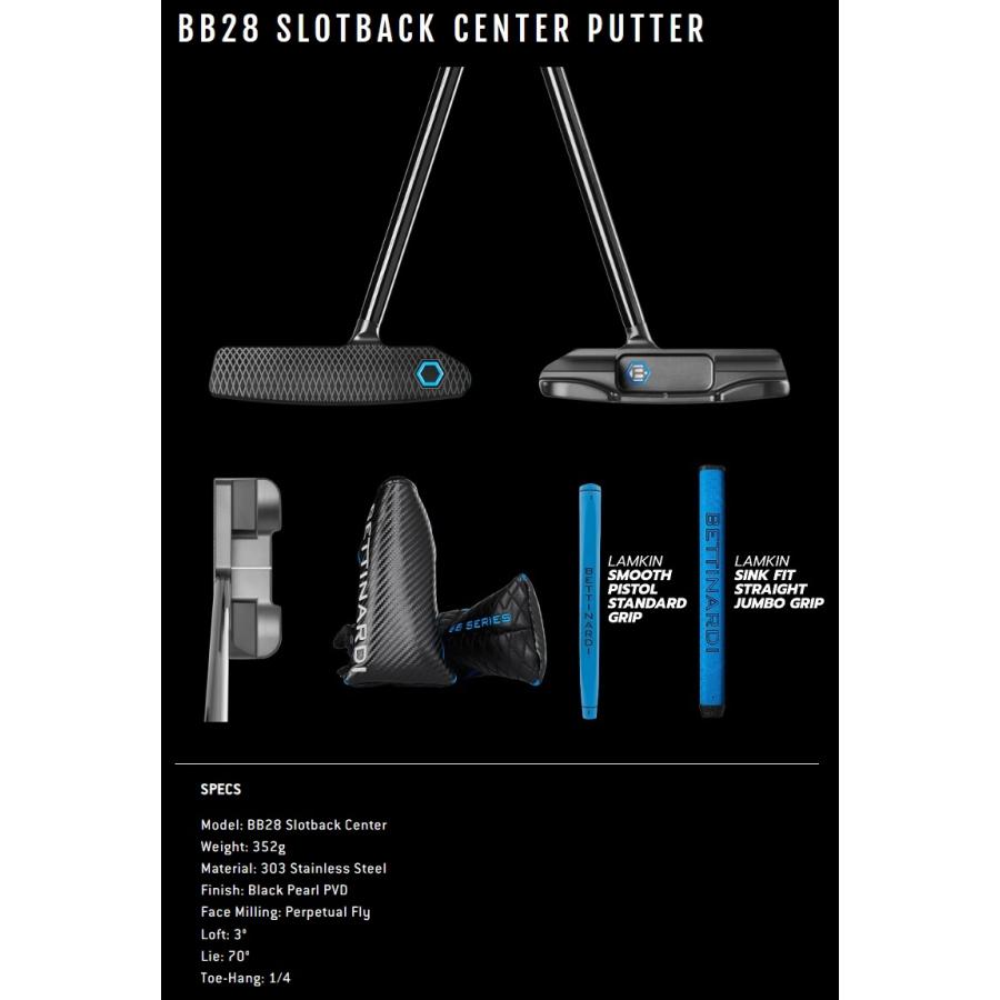 BETTINARDI Bettinardi 2024 BB28 Slotback Center Putter ベティナルディ スロットバック ...