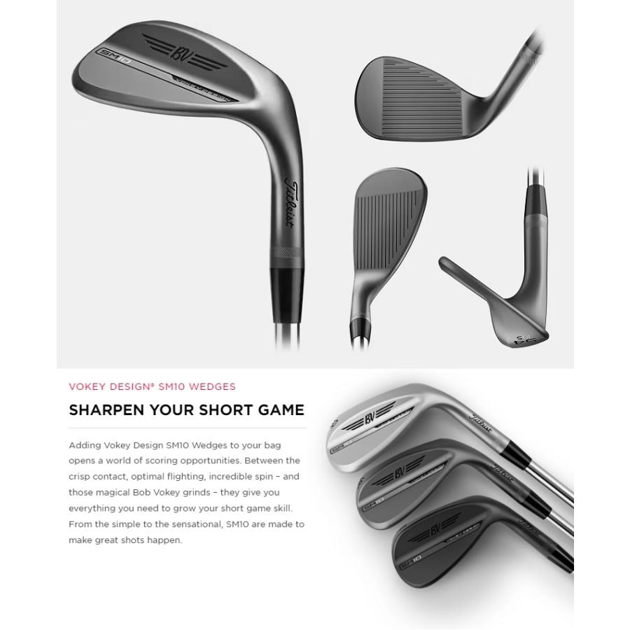 Titleist Vokey SM10 Nickel Wedge タイトリスト ボーケイ ニッケル ウェッジ メーカーカスタムシャフトモデル : プロラインGolf - 通販 - Yahoo ...