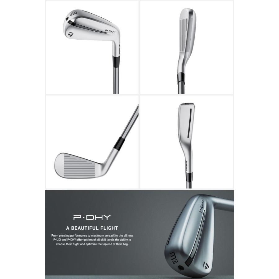 TaylorMade P・DHY Utility Iron テーラーメイド P DHY ユーティリティ アイアン メーカーカスタムシャフト ...