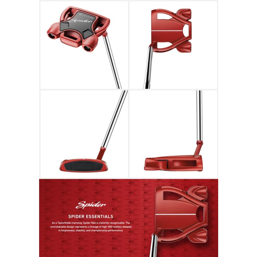 TaylorMade（テーラーメイド） TaylorMade Spider Red Putter スパイダー レッド パター : プロライン ...