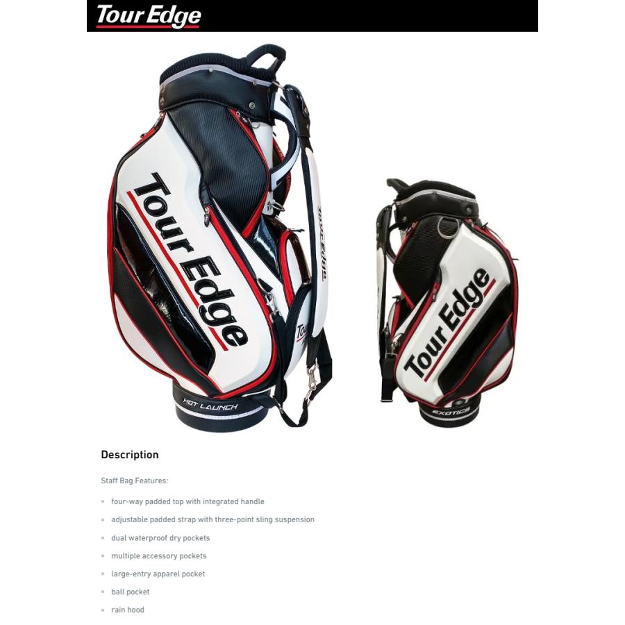 Tour Edge Exotics Staff Bag ツアーエッジ エキゾチック スタッフバッグ Tour Edge Tour Edge Exotics Staff Stand Bag ツアーエッジ