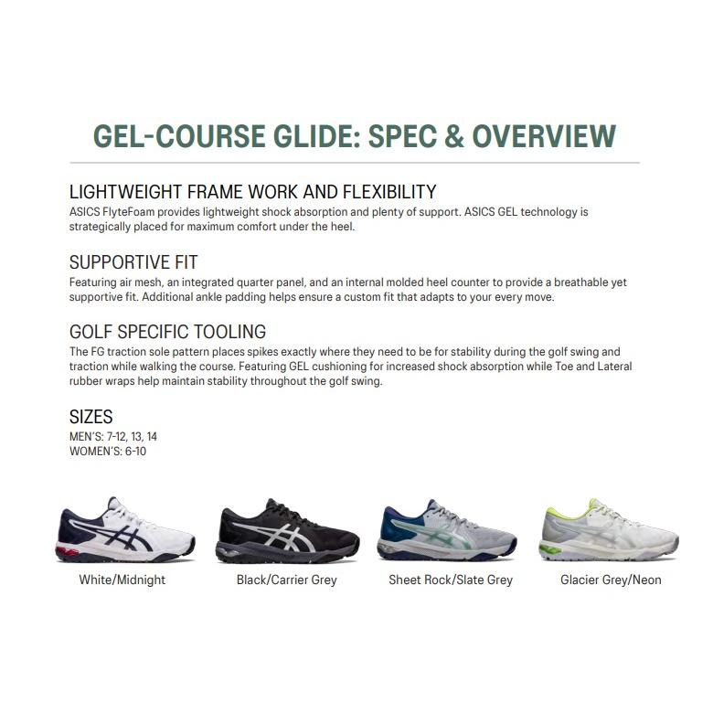 PUMA Asics Gel‐Course Glide Golf Shoes アシックス ゲル コース グライド ゴルフ シューズ ...