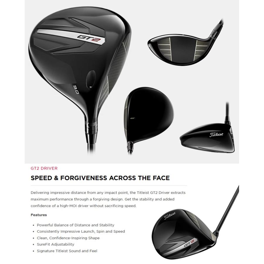 Titleist (レフティモデル) GT2 Driver タイトリスト ドライバー Titleist (レフティモデル) GT2 Driver タイトリスト ドライバー