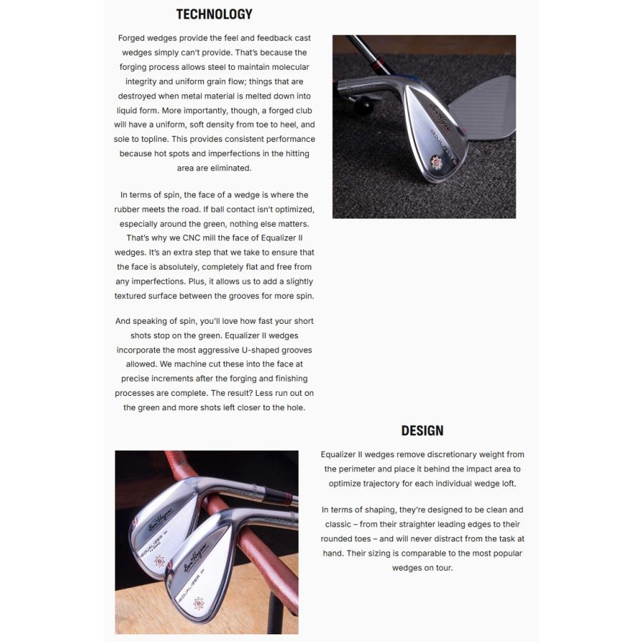 ベンホーガン Ben Hogan Golf Equalizer II Chrome Wedge ゴルフ イコライザ 2 クローム ウェッジ メーカーカスタムシャフトモデル : プロライン ...
