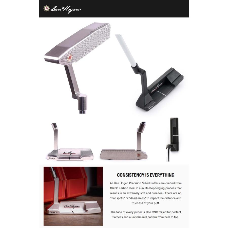 ベンホーガン Ben Hogan Golf BHB01 Putter パター : プロラインGolf - 通販 - Yahoo!ショッピング