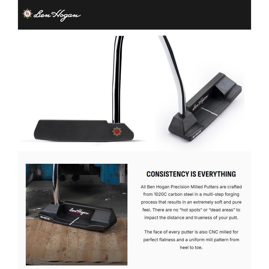 ベンホーガン 即納可！Ben Hogan Golf BHB02 Putter BHB02 パター