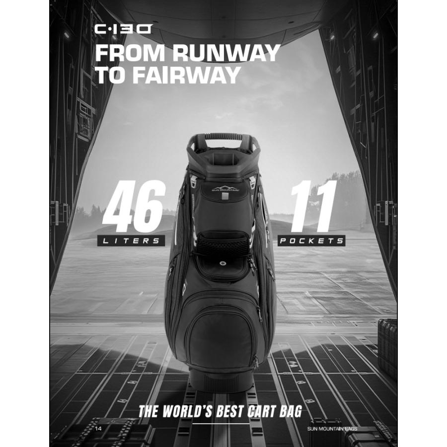 SUN MOUNTAIN Sun Mountain 2025 C-130 Cart Bag サン マウンテン C130 カートバッグ : プロラインGolf - 通販 - Yahoo!ショッピング