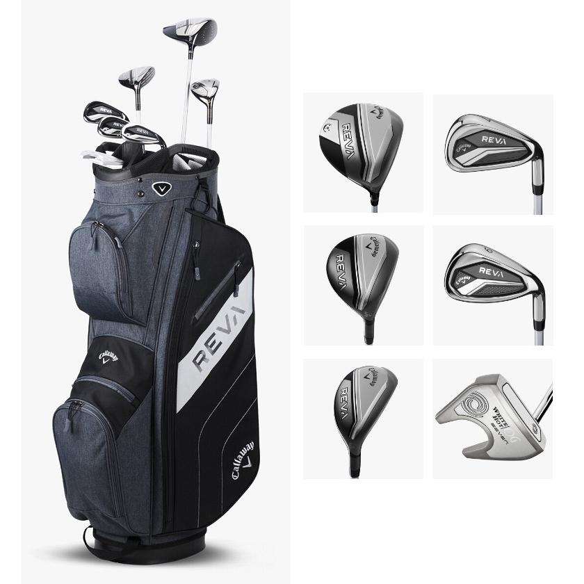 Callaway Women’s REVA 8-Piece Short Cart Bag Complete Set キャロウェイ ウーマンズ ...
