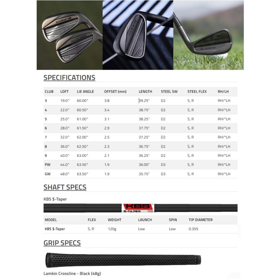 COBRA(ゴルフ) Cobra Golf KING Tour Black Iron コブラゴルフ COBRA(ゴルフ) Cobra Golf KING Tour Black Iron コブラゴルフ