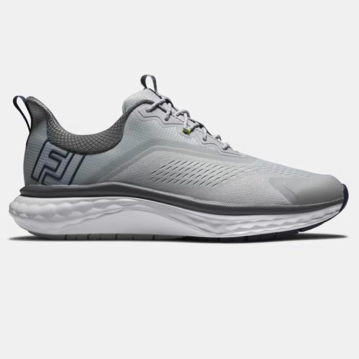 FootJoy Quantum Golf Shoes (Grey / White Blue) フットジョイ クオンタム ゴルフ シューズ ...