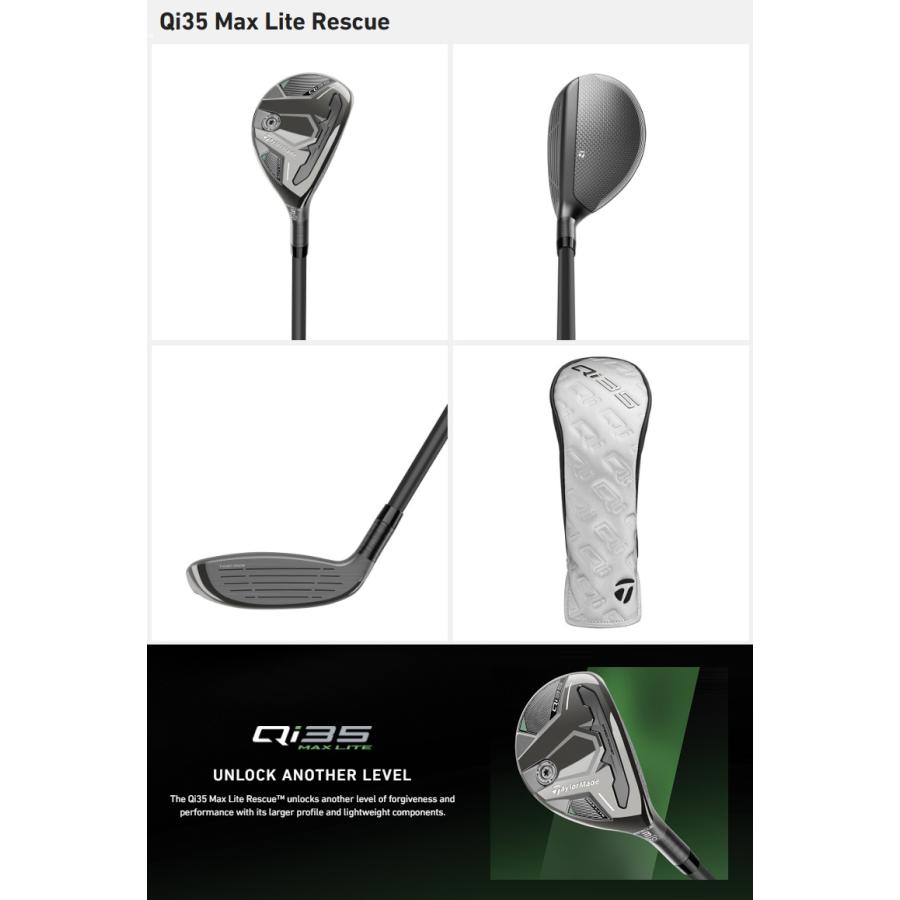 TaylorMade（テーラーメイド） (レフティモデル) TaylorMade Qi35 Max Lite Rescue Hybrid ...