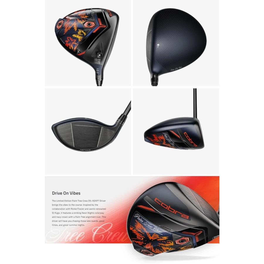 COBRA（ゴルフ） 限定モデル！Cobra Golf DS-ADAPT X Palm Tree Crew Limited Edition ...