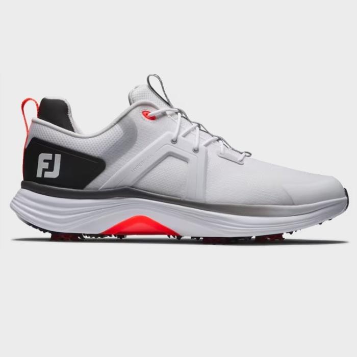 FootJoy HyperFlex Golf Shoes (White / Grey) フットジョイ ハイパーフレックス ゴルフ シューズ 55469 : プロラインGolf - 通販 ...