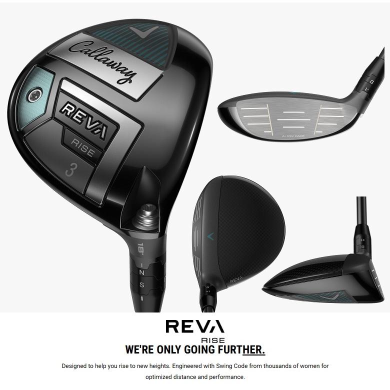 Callaway Women's REVA RISE Fairway Wood キャロウェイ エリート レディース レバ ライズ フェアウェイウッド : プロラインGolf - 通販 ...
