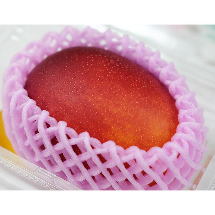 宮崎県産 完熟マンゴー 3L〜4Lサイズ 1玉入り （1パック） : 11610170-1 : 生鮮卸売市場 - 通販 - Yahoo!ショッピング