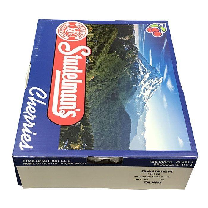 アメリカ産 アメリカンチェリー RAINIER（レイニア）種 4kg : 生鮮卸売市場 - 通販 - Yahoo!ショッピング