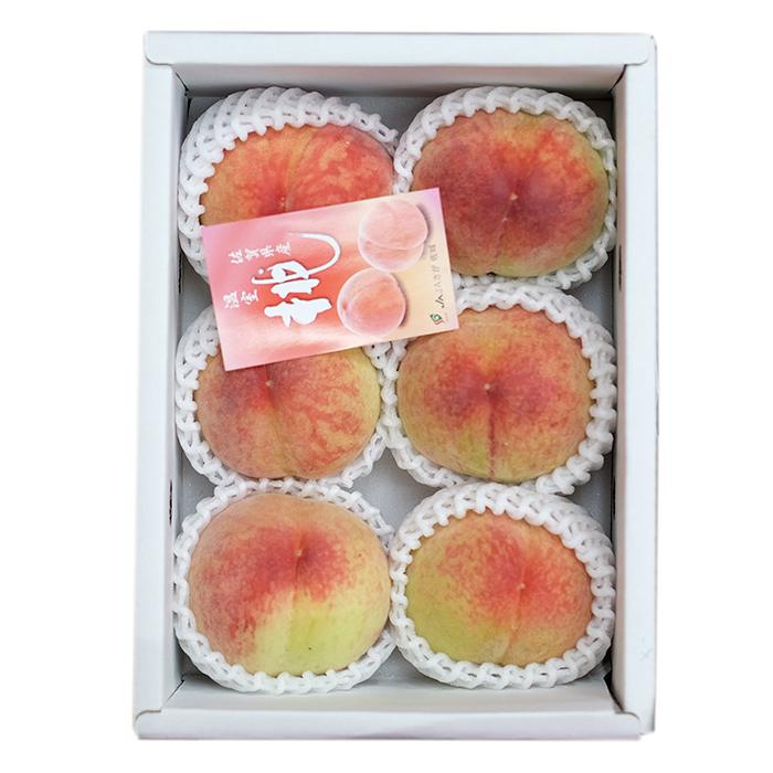 佐賀県産 温室桃 秀品 5〜6玉入（化粧箱） : 生鮮卸売市場 - 通販 - Yahoo!ショッピング