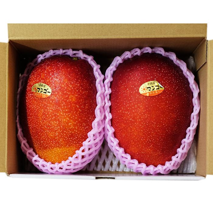 沖縄県産 マンゴー 秀品 2L〜3Lサイズ 2玉入り （化粧箱） : 生鮮卸売市場 - 通販 - Yahoo!ショッピング