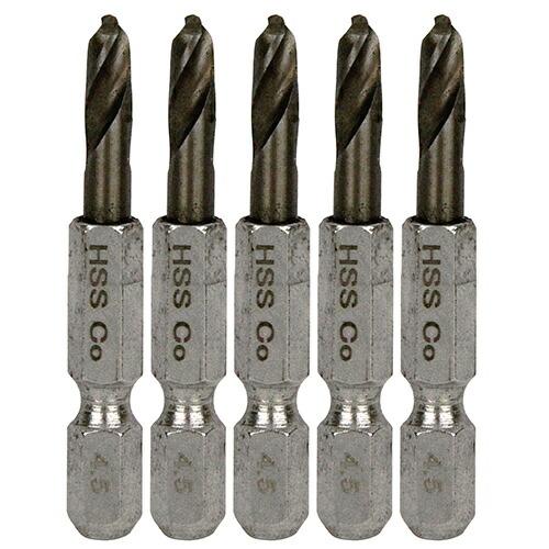 SK11 六角軸Coステンドリル 極短 4.5mm 5pcs 藤原産業 : プロマート Yahoo!店 - 通販 - Yahoo!ショッピング