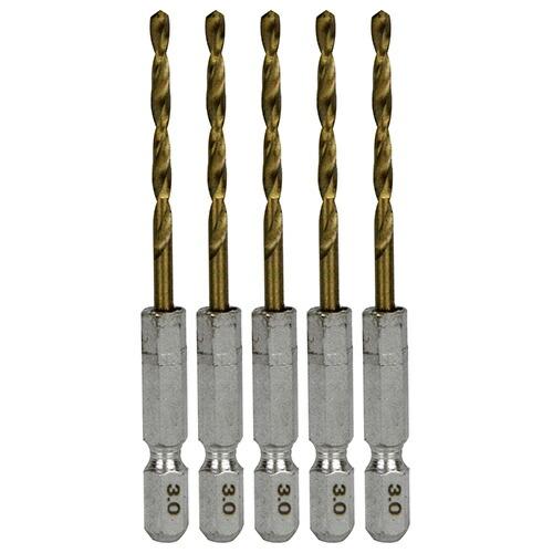SK11 六角軸Tin鉄ドリル 普通 3.0mm 5pcs 藤原産業 : プロマート Yahoo!店 - 通販 - Yahoo!ショッピング