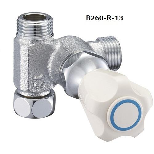 SANEI（水栓金具） SANEI 三栄水栓 分岐バルブ B260-R-13 : プロマート Yahoo!店 - 通販 - Yahoo!ショッピング