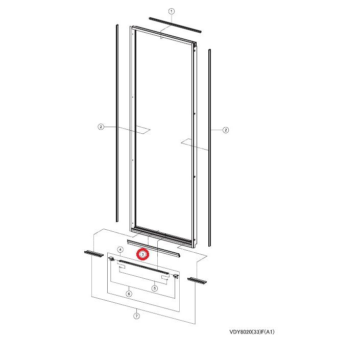 INAX LIXIL(INAX) 下枠AT材（L=1000) DO-2K21379/W-Z : プロマート Yahoo!店 - 通販 - Yahoo!ショッピング