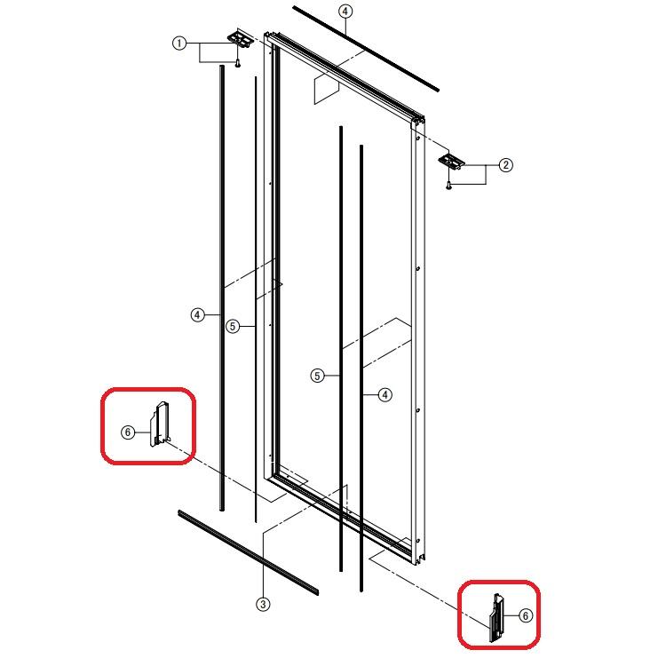 INAX LIXIL(INAX) 縦枠コーナーブロックセット DO-ZDCD508 : プロマート Yahoo!店 - 通販 - Yahoo!ショッピング