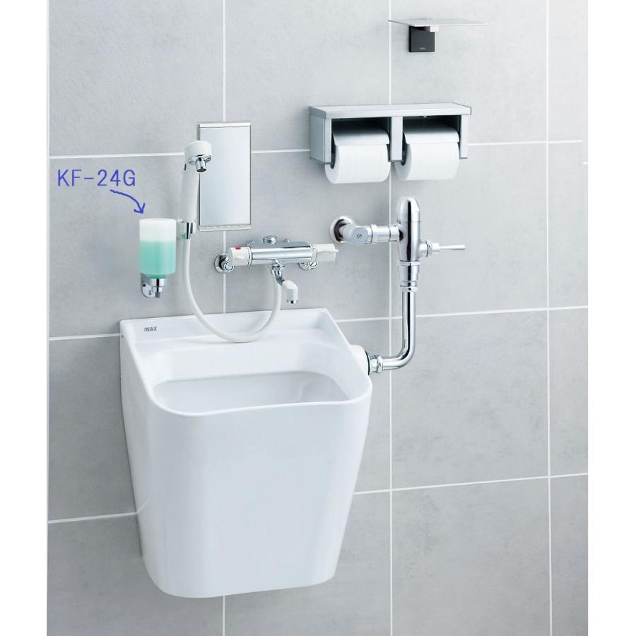 LIXIL(INAX) 水石けん入れ （壁付タイプ） KF-24G :KF-24G:プロマート Yahoo!店 - 通販 - Yahoo!ショッピング