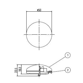 INAX LIXIL(INAX) プッシュワンウェイ式排水栓密閉フタ PBF-41-CV-SET : プロマート Yahoo!店 - 通販 - Yahoo!ショッピング