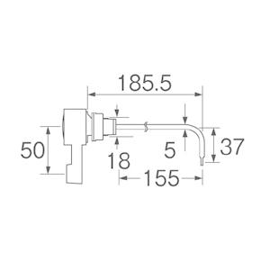 SANEI 三栄水栓 ロータンクレバー PH84-170XL : ph84-170xl : プロマート Yahoo!店 - 通販 - Yahoo!ショッピング