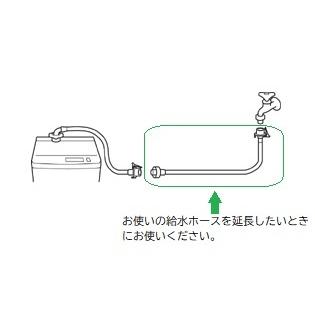 SANEI 三栄水栓 自動洗濯機給水延長ホース PT17-2-0.5 : プロマート Yahoo!店 - 通販 - Yahoo!ショッピング