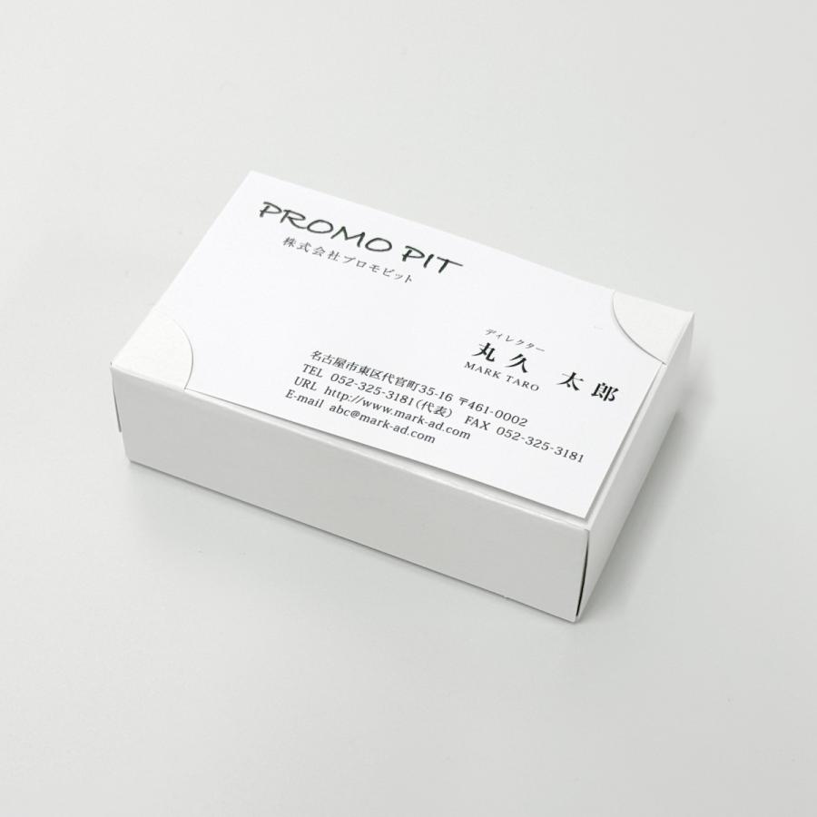 簡単オーダー・デザイン名刺（カラー・デザインB）100枚 : PROMOPIT ヤフー店 - 通販 - Yahoo!ショッピング