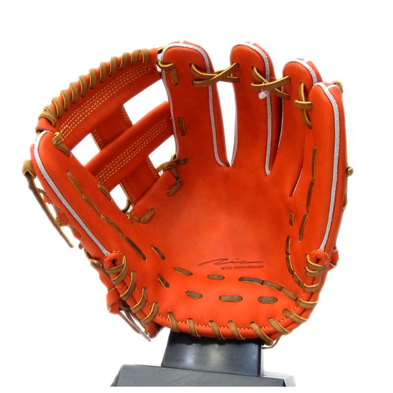 アイピーセレクト ip select (アイピーセレクト) 一般硬式グラブ プログレスコレクション 内野手用（オールポジション） 赤オレンジ×タン Ip.042-Pc (Ip042-Pc ...