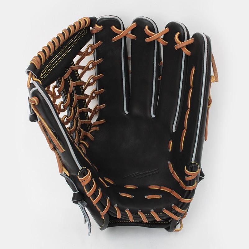 ip select (アイピーセレクト) 一般硬式グラブ ステアレザースタンダードコレクション Ip.043-Ss (Ip043-Ss) 外野手用 右投げ用 ブラック×タン :ip-ip043 ...