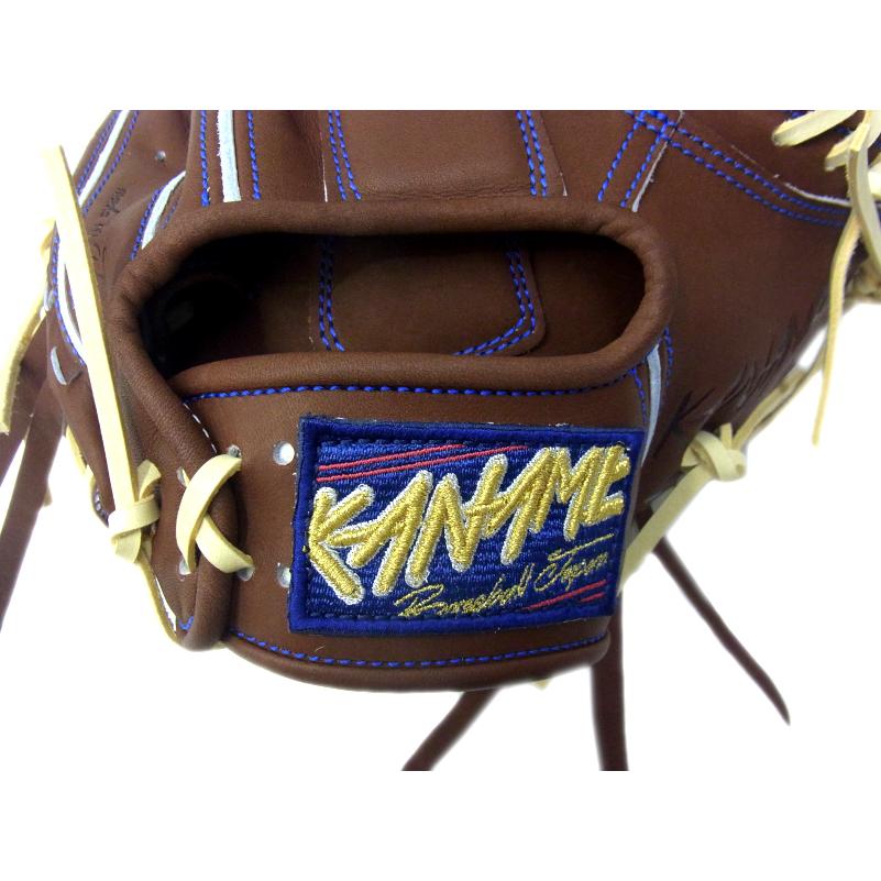 【限定商品】要 kaname(カナメ) 野球 一般硬式キャッチャーミット [3rd Anniversary limited edition] ブラウン 右投げ用 TYPE-C200 : ナカ ...