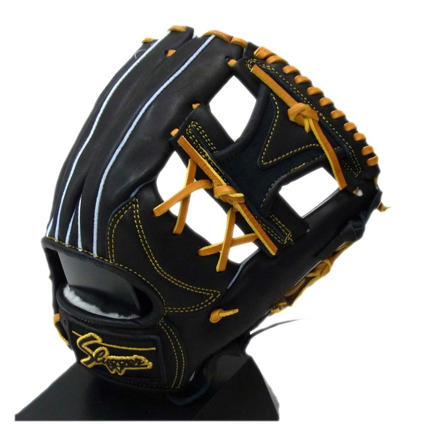 久保田スラッガー 久保田スラッガー 軟式グラブ 内野手用（セカンド・ショート・サード用） 右投げ用 （C-7920）ブラック×タン KSN-ARD : ナカスポヤフー店 - 通販 ...
