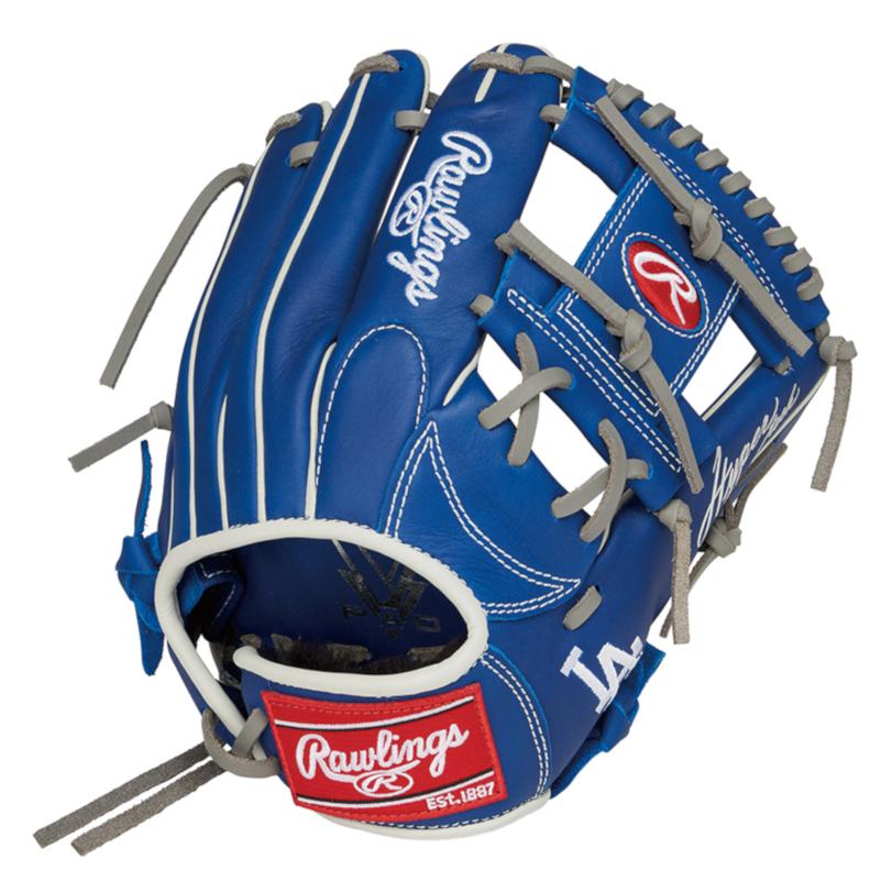 Rawlings Rawlings(ローリングス) ジュニア用 軟式グラブ HYPER TECH MLB TEAM オールラウンド用 右投げ用 （LAD） GJ5HTMG9M : ナカスポ ...