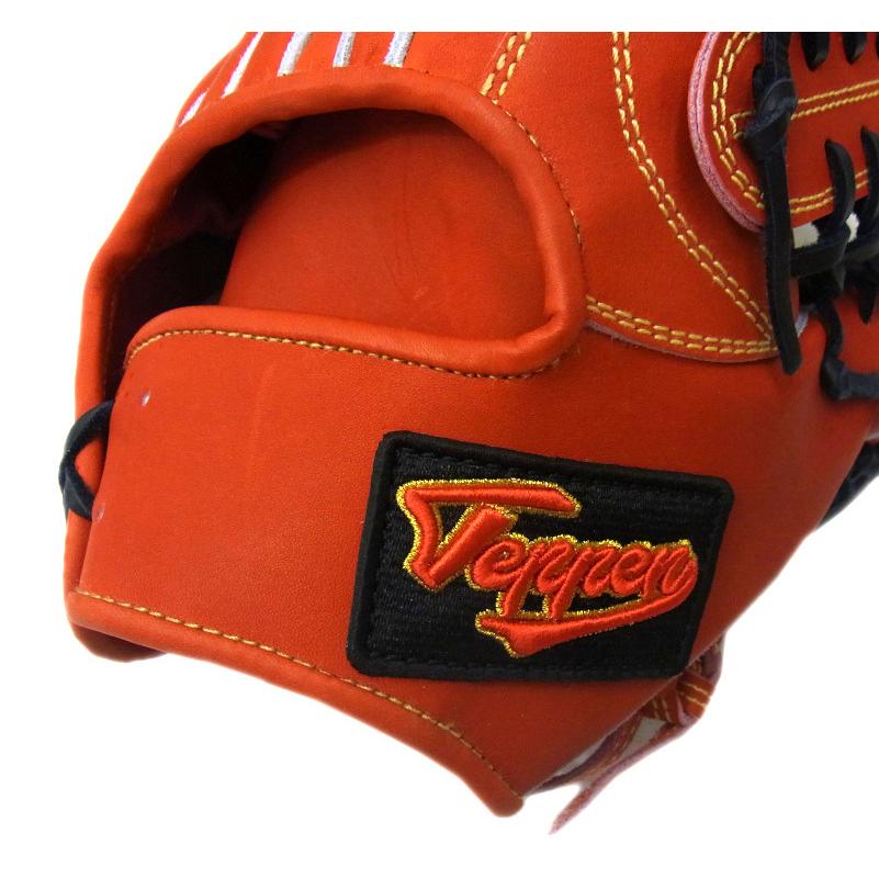 Teppen（てっぺん） 硬式グラブ 外野手用 右投げ用 Dオレンジ×ブラック TTY : ナカスポヤフー店 - 通販 - Yahoo!ショッピング