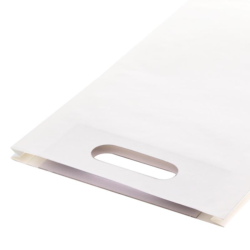 HEIKO 紙袋 手提げ紙袋 手抜きファンシーバッグ A4 白無地 幅230×マチ30×高385mm 50枚入 ホワイト : シモジマ Yahoo!店 - 通販 - Yahoo!ショッピング