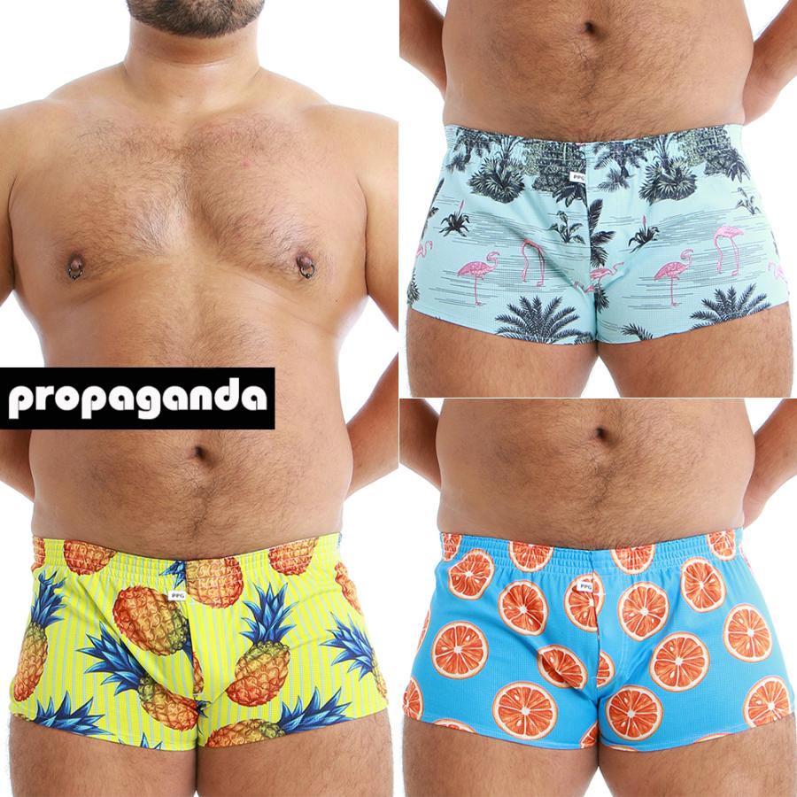 PROPAGANDA ポップメッシュプリントストレッチショートトランクス : PROPAGANDA - 通販 - Yahoo!ショッピング
