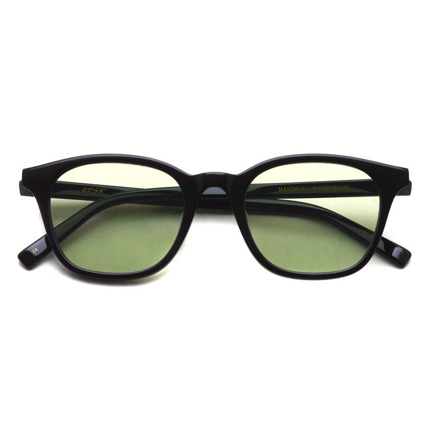 A.D.S.R. RANDY ランディ 01(c) Shiny Black - Lt.Green Flat A.D.S.R. RANDY ランディ 01(c) Shiny Black - Lt.Green Flat