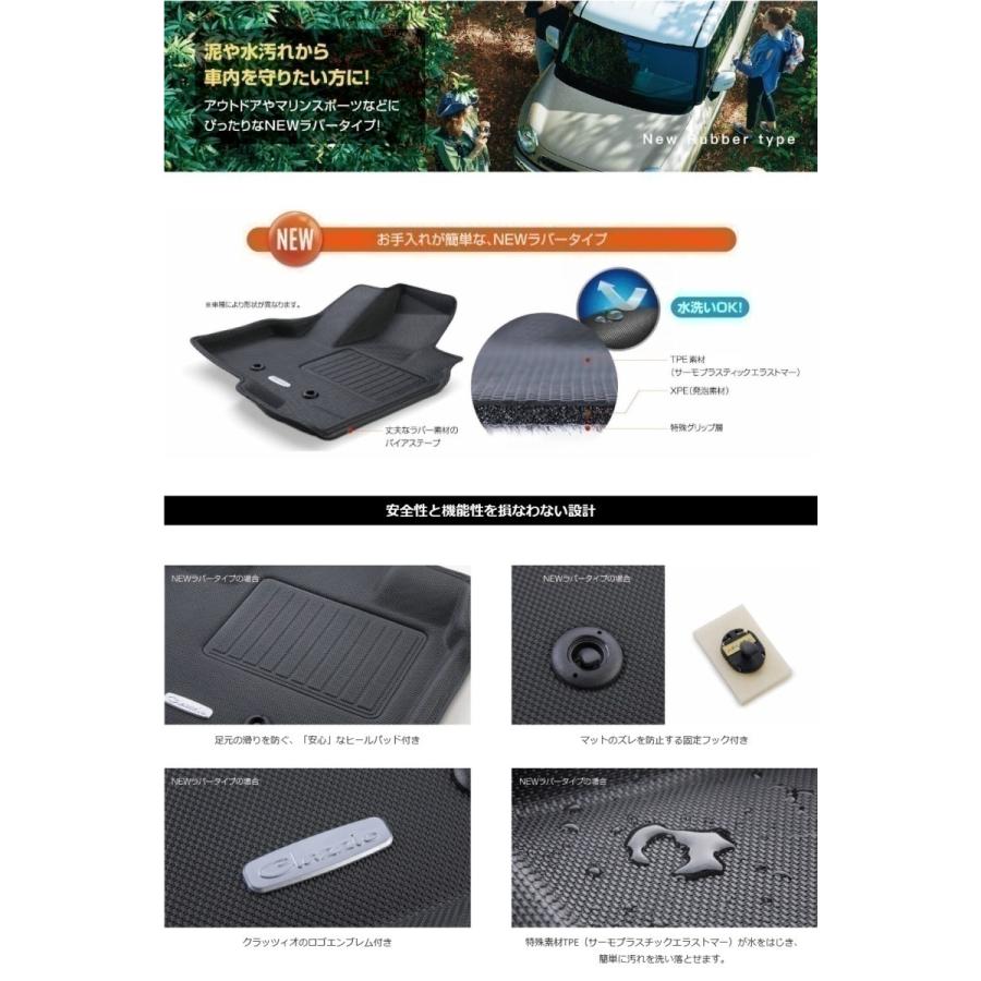 Clazzio 車種別専用立体フロアマット ソリオ MA26S / MA36S MA46S H27(2015)/9〜R2(2020)/11「NEWラバータイプ」 : プロショップ パワーズ ...