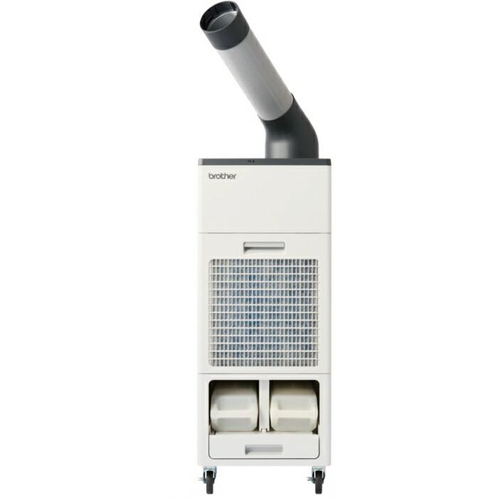 ブラザー工業 法人のみ ブラザー (/AL) スポットクーラー ピュアドライブ 首振り 100V 業務用 排気熱風レス フロンレス 据置型 冷房 Pure Drive PD-7100S ...