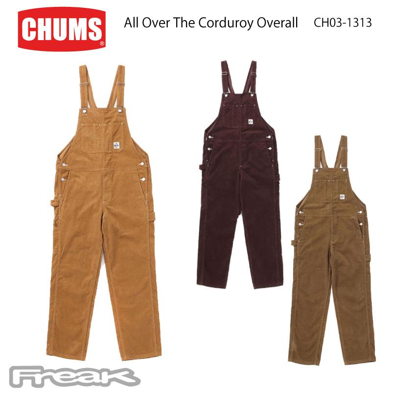 CHUMS チャムス メンズ オーバーオール CH03-1313＜All Over The Corduroy Overall オールオーバーザコーデュロイオーバーオール＞※取り寄せ品 ...